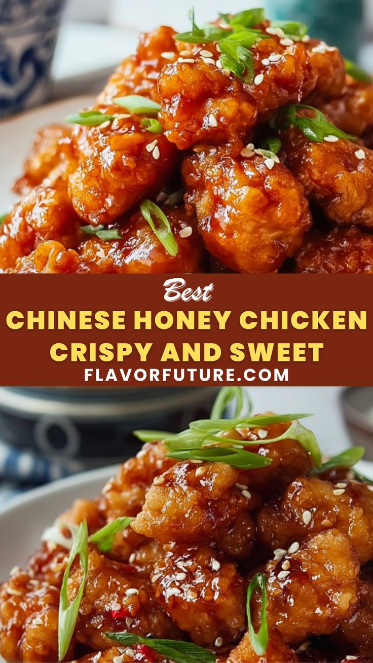 Easy Crispy Chinese Honey Chicken Recipe – Sweet Glazed Perfection in ...